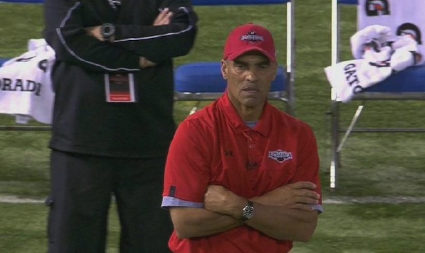 ESPN NFL analyst Herm Edwards motivates from coast to coast, coaches in ...