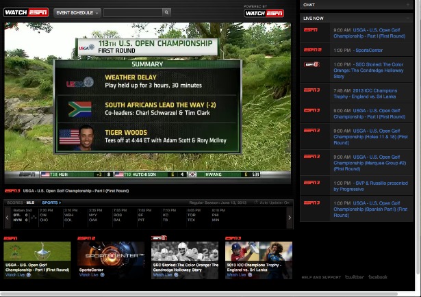 ESPN advances multiscreen interactive presence at U.S. Open - ESPN ...