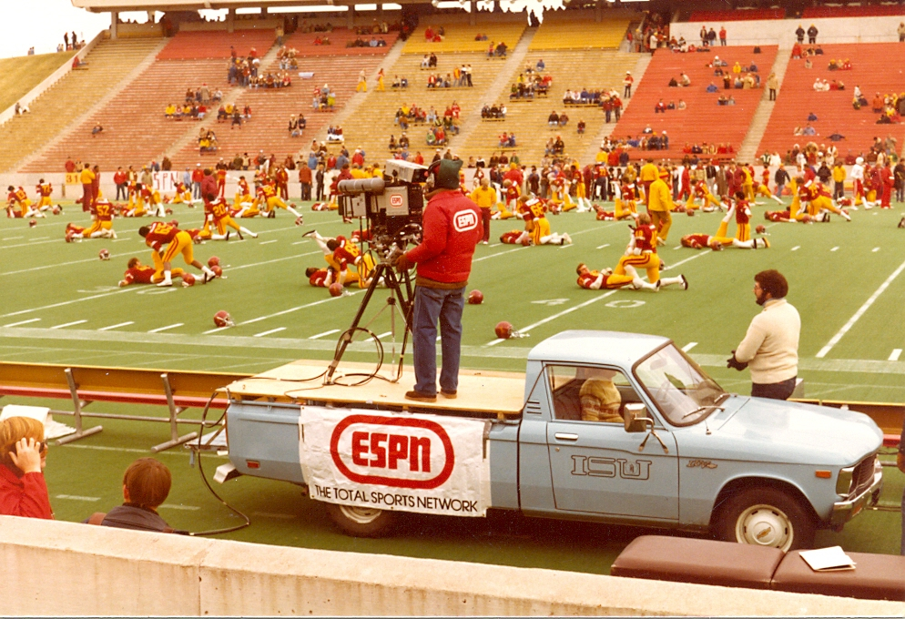#TBT: ESPN's sideline camera setups have come a long way - ESPN Front Row