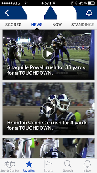 Inside the new SportsCenter app: Maximizing the mobile experience ...