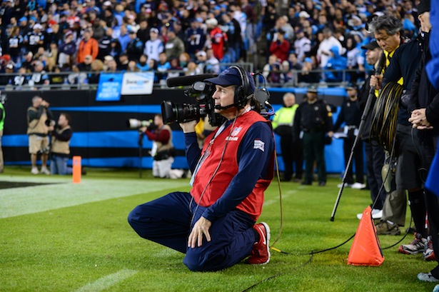 Behind the scenes at Monday Night Football - Patriots vs. Panthers ...