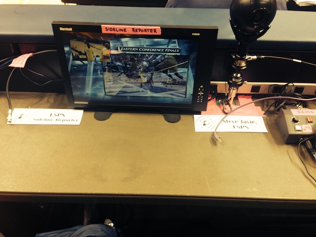 ESPN at Indiana Pacers' Bankers Life Fieldhouse for Eastern Conference ...