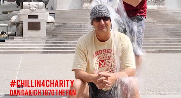 The Lineup: Buckets of ice drench ESPN commentators for good causes ...