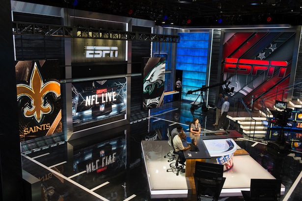 Inside ESPN's new NFL show studios - and a look at their predecessors ...