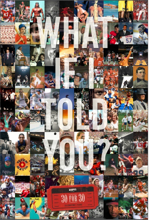 Celebrating its fifth anniversary, 30 for 30 returns tonight - ESPN ...