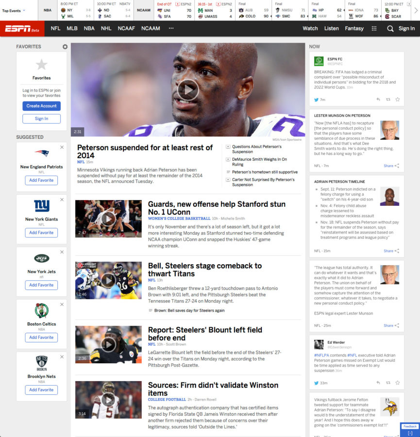 ESPN Digital previews new ESPN.com site at Disney Mobile Products ...