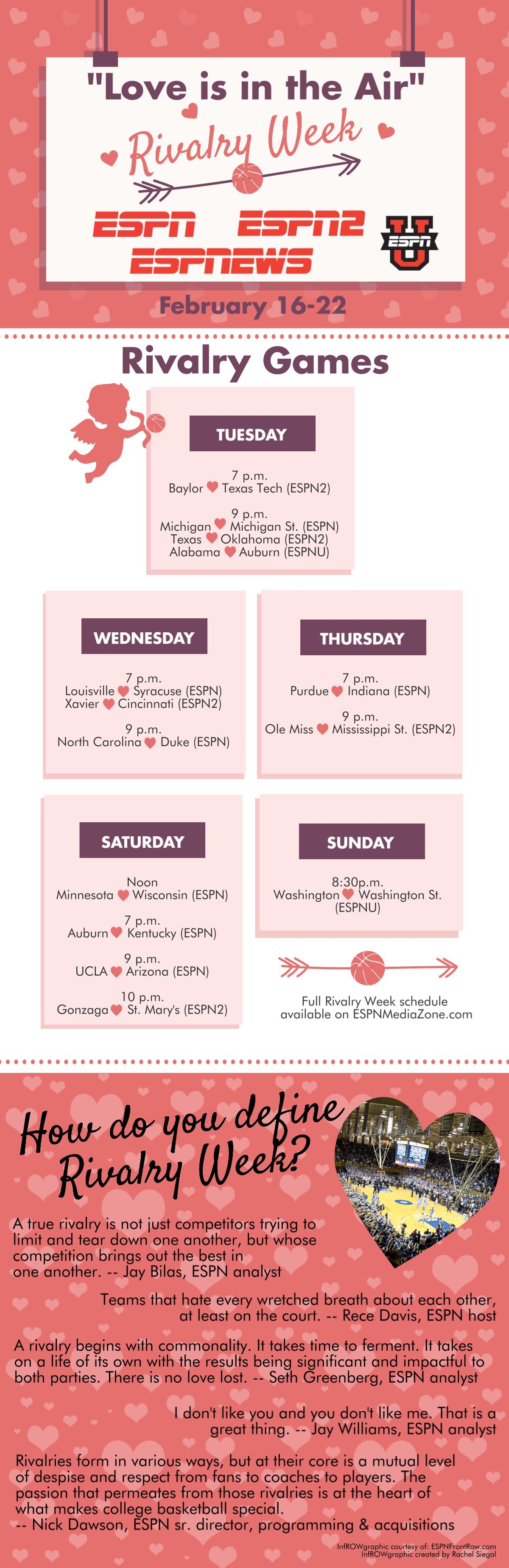 infROWgraphic: Hoops' love/hate relationships featured in ESPN's ...