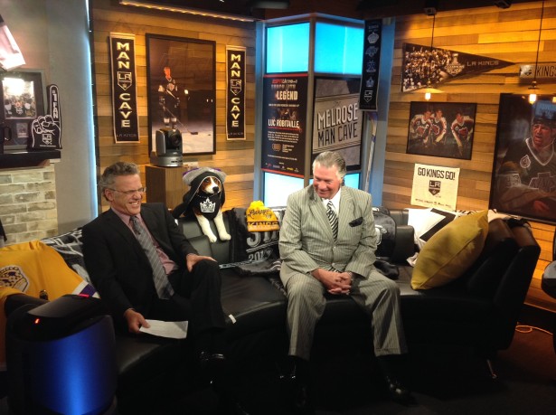 LA Kings honor former coach, ESPN hockey analyst Barry Melrose - ESPN ...