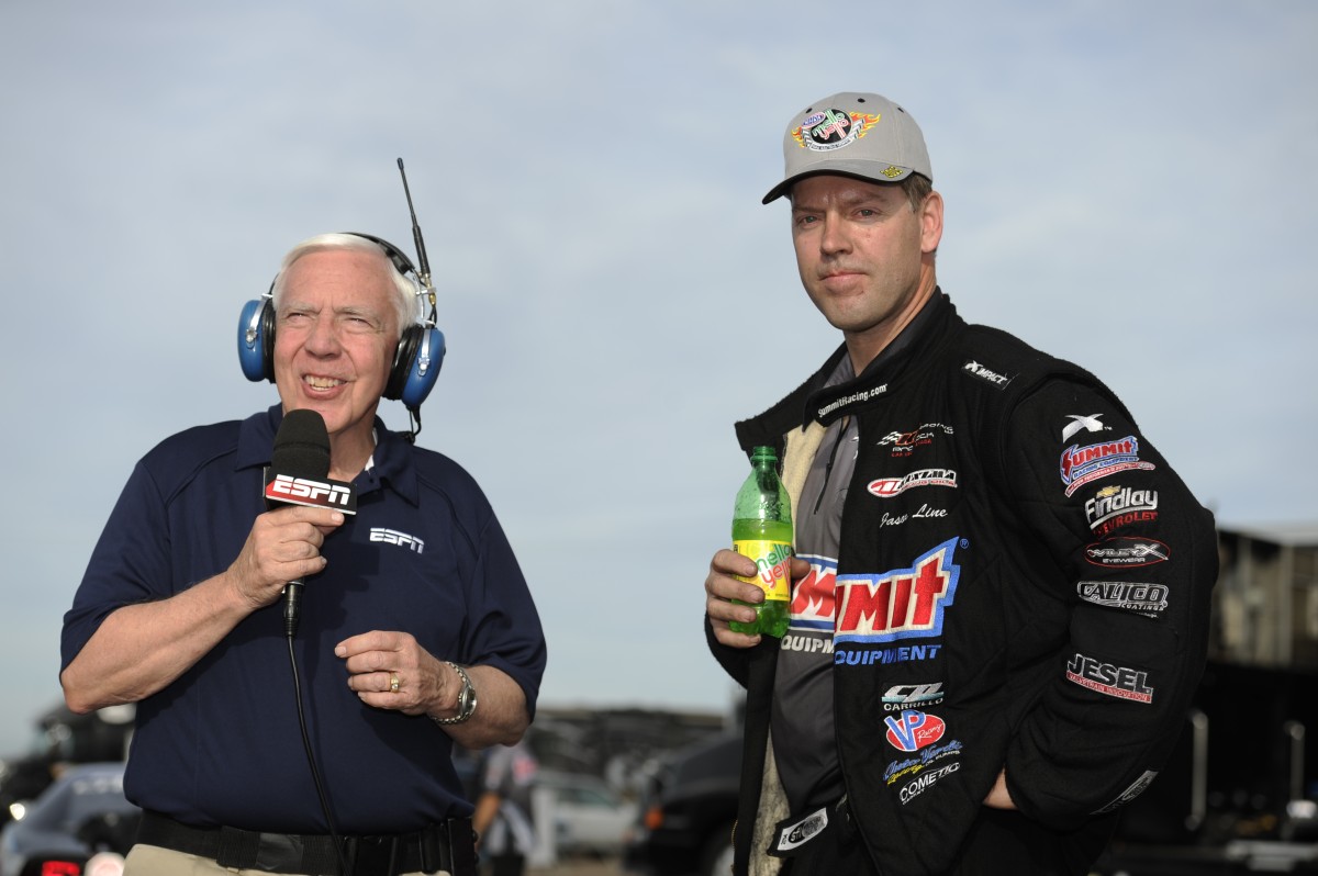 ESPN's NHRA reporter Gerould honored for his 30-year reign with NBA's ...