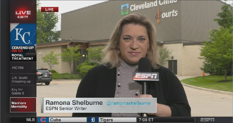 SportsCenter runs early-morning fast break from Cleveland - ESPN Front Row