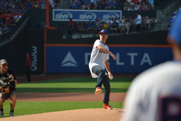 'Johnny Mac' throws a strike with Mets' 'first pitch' - ESPN Front Row