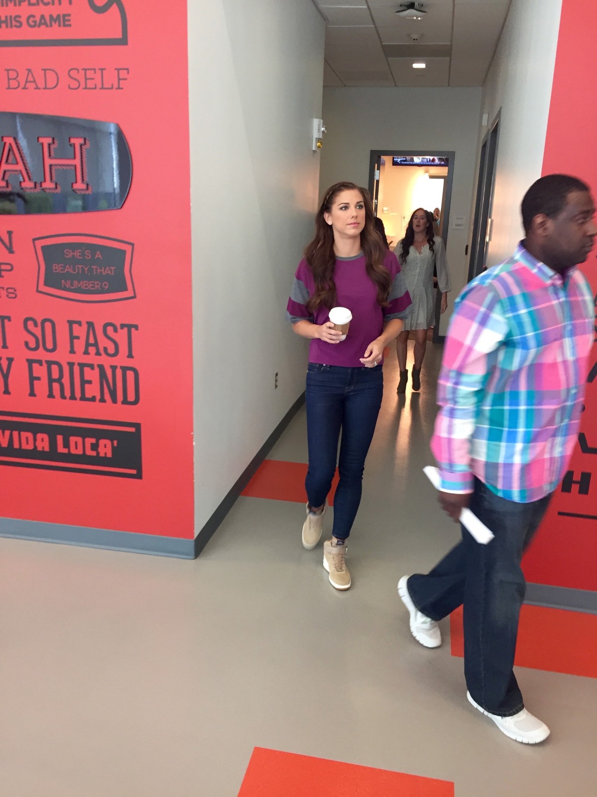 Green Room Kate: Alex Morgan - ESPN Front Row