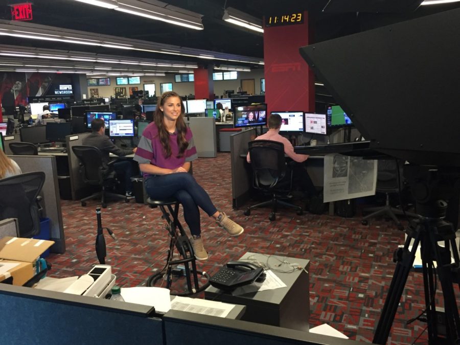 Green Room Kate: Alex Morgan - ESPN Front Row