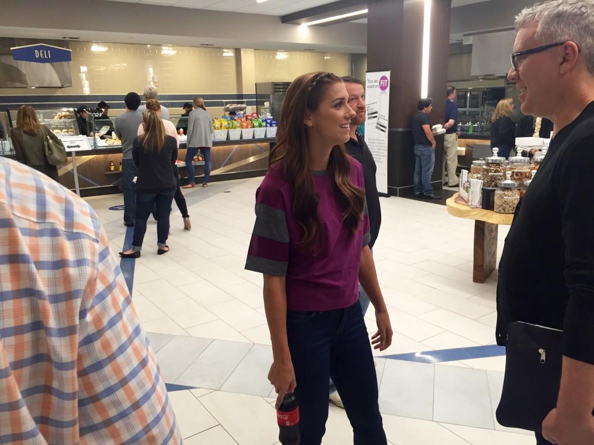 Green Room Kate: Alex Morgan - ESPN Front Row