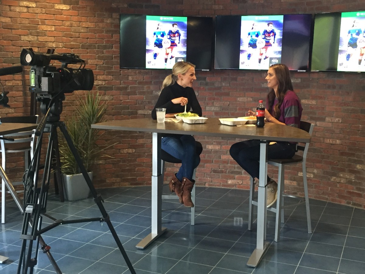Green Room Kate: Alex Morgan - ESPN Front Row