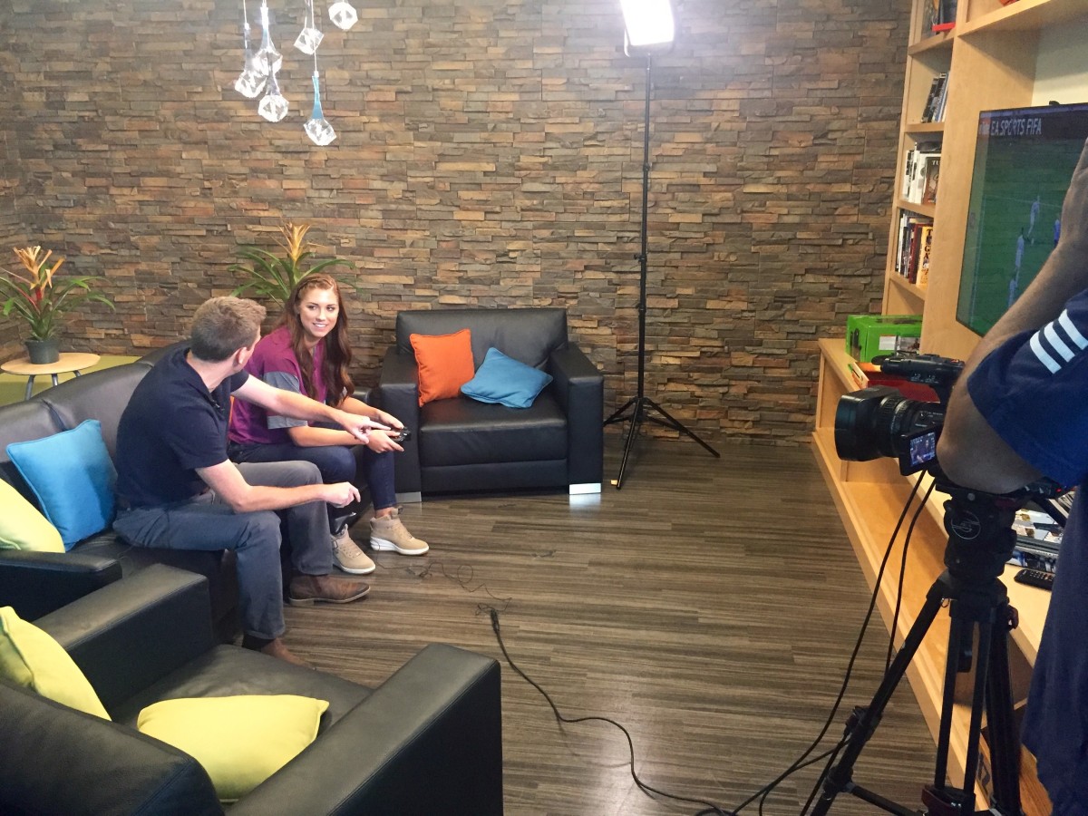 Green Room Kate: Alex Morgan - ESPN Front Row