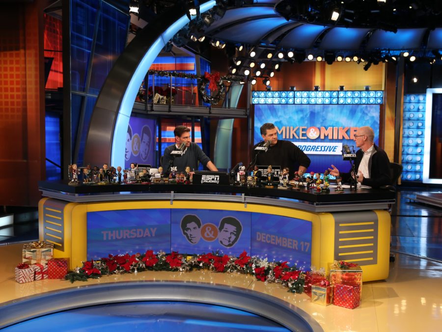 John Skipper congratulates Mike and Mike on HOF induction - ESPN Front Row