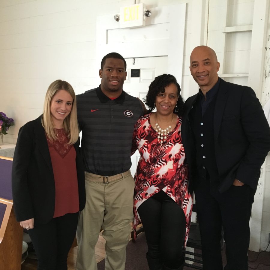 ABC News’ Byron Pitts works with SC Featured on Nick Chubb profile ...