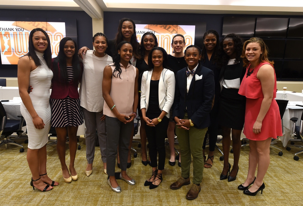Before the WNBA Draft on ESPN2 tonight, prospects visit ESPN - ESPN ...