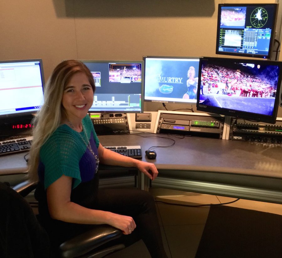 Schwartz provides off-camera expertise to ESPN's gymnastics coverage ...