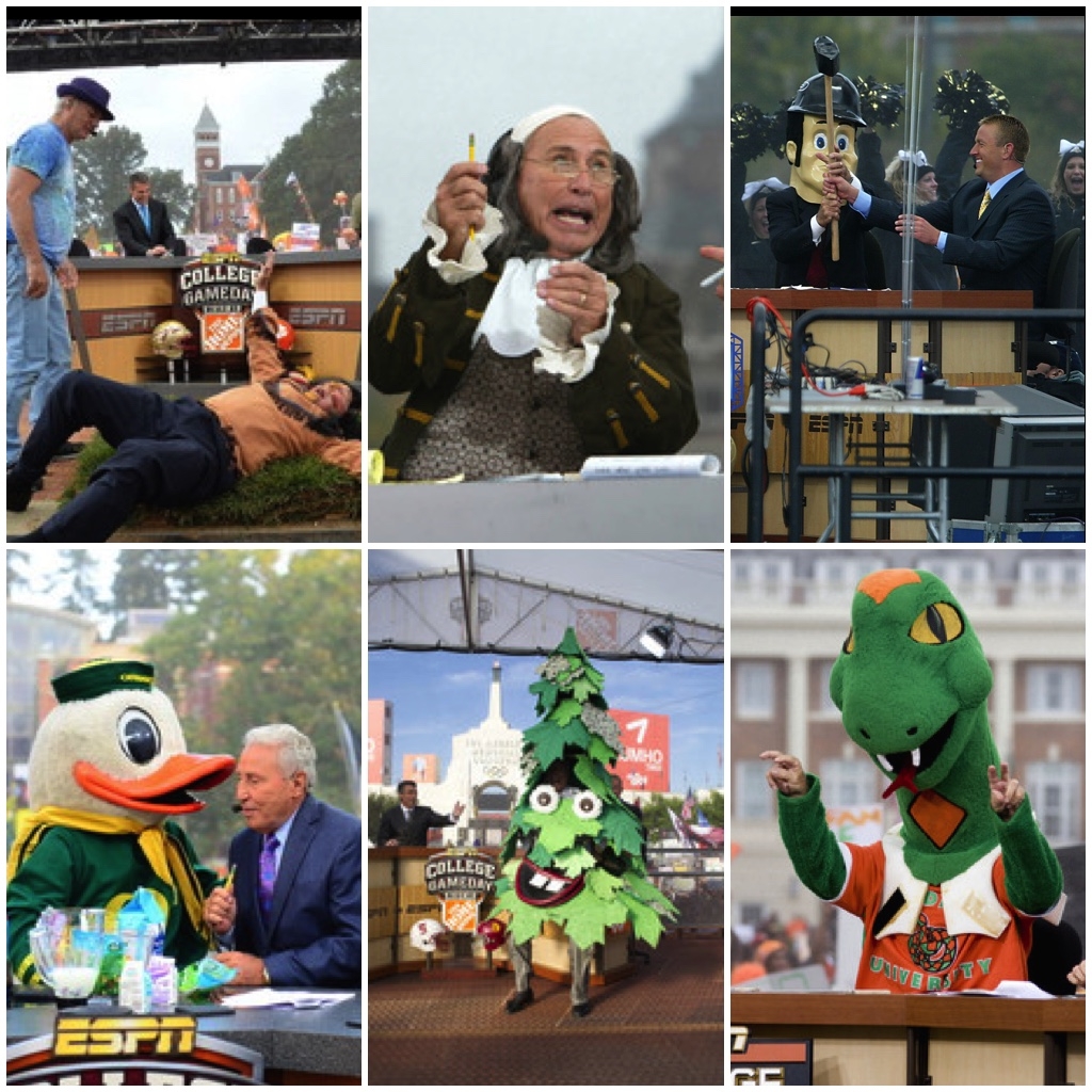 To celebrate 20 years of Corso getups, review some favorite Gameday ...