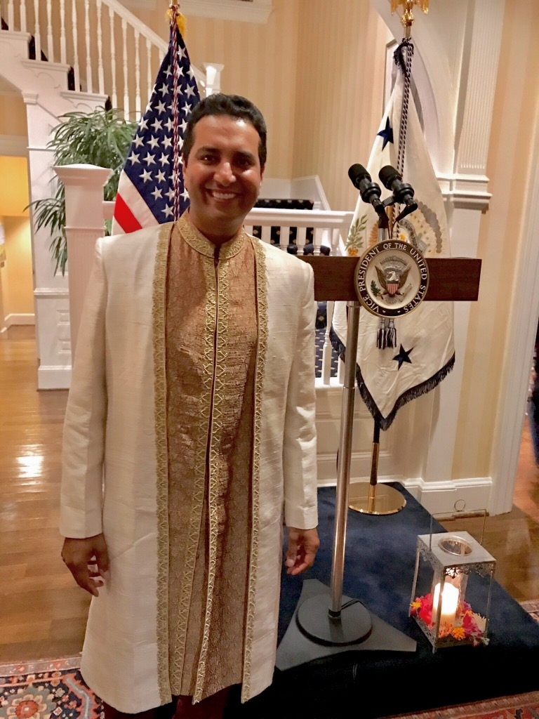 SportsCenter's Negandhi attends VP Biden's Diwali reception - ESPN ...