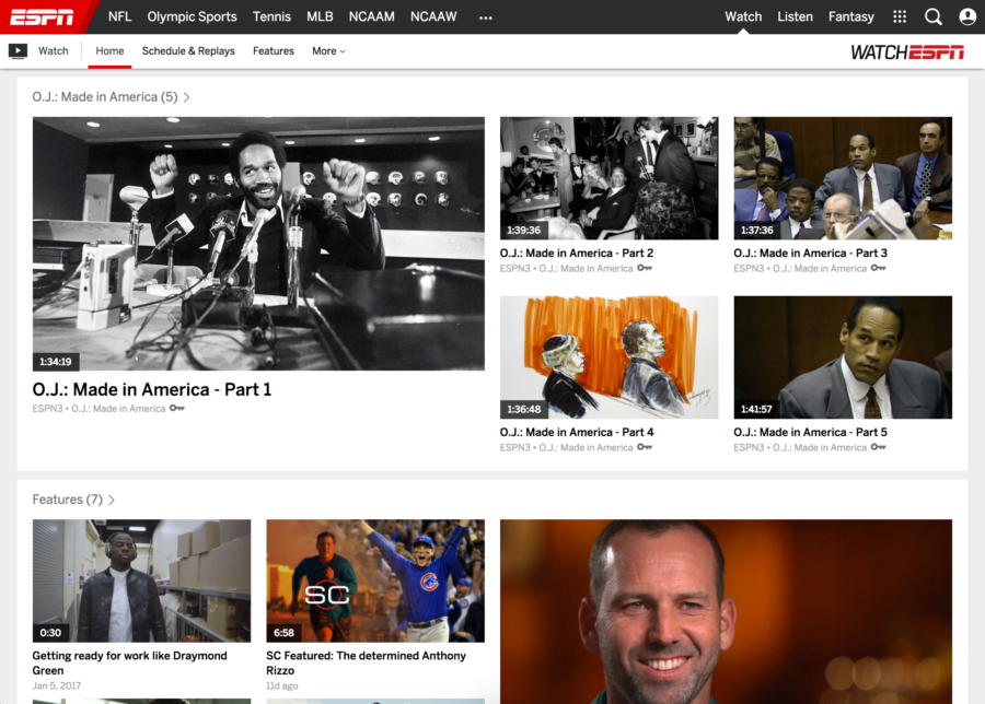The new WatchESPN: Now streaming on ESPN.com - ESPN Front Row
