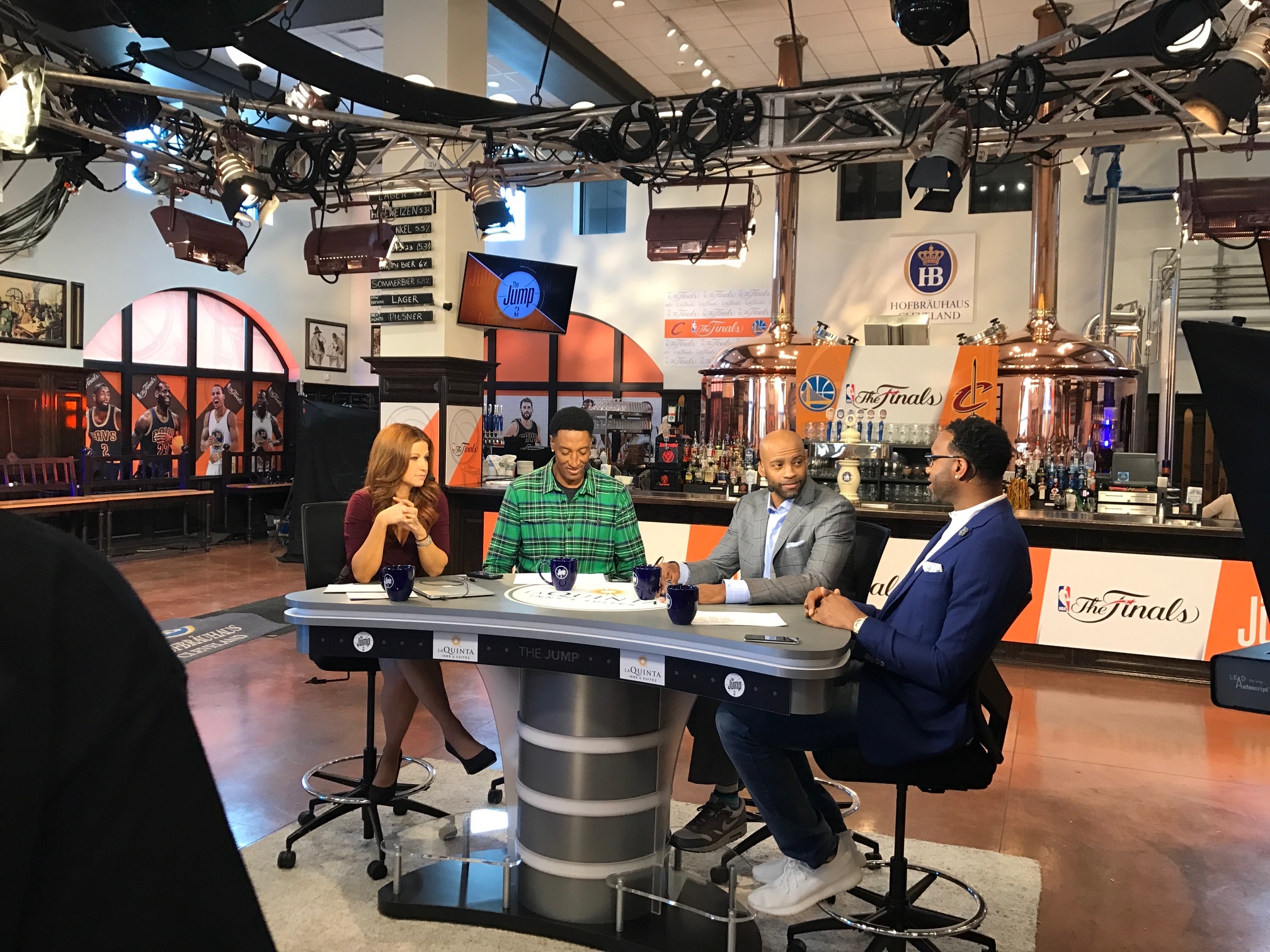 ESPN in Cleveland at Games 3 & 4 of NBA Finals - ESPN Front Row