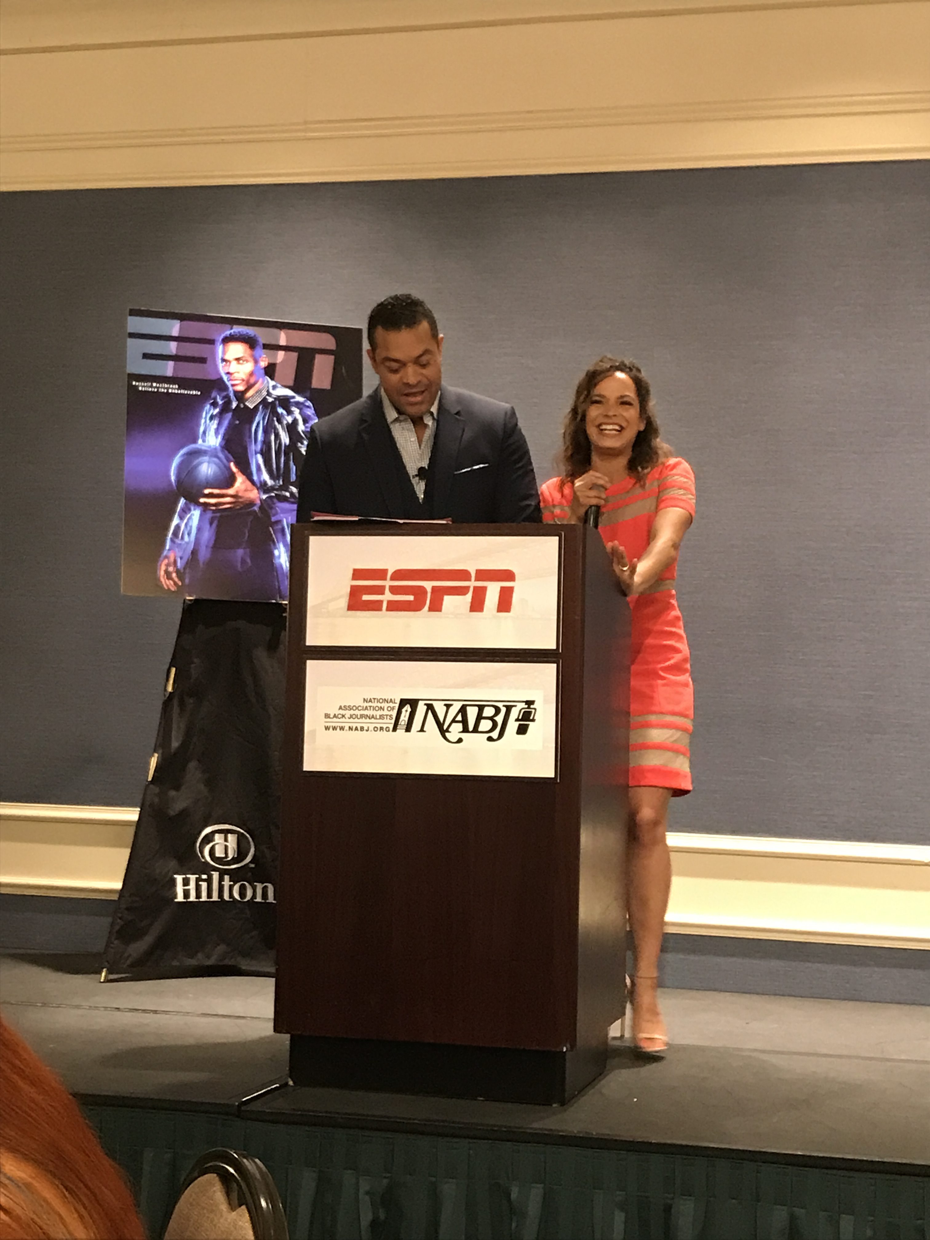 SportsCenter's Duncan, Eaves help kick off #NABJNewOrleans - ESPN Front Row