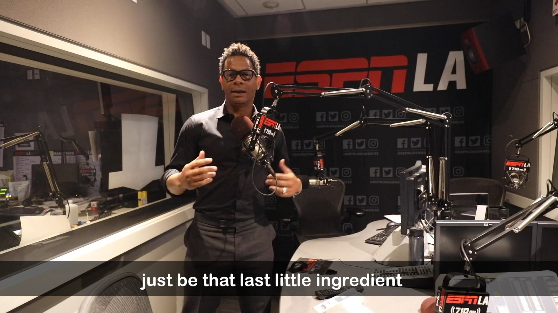 Former NFL star Eric Davis joins ESPNLA's afternoon show - ESPN Front Row