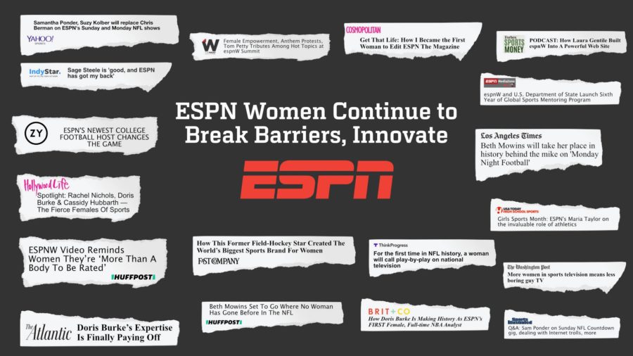 ESPN women continue to break barriers, innovate - ESPN Front Row