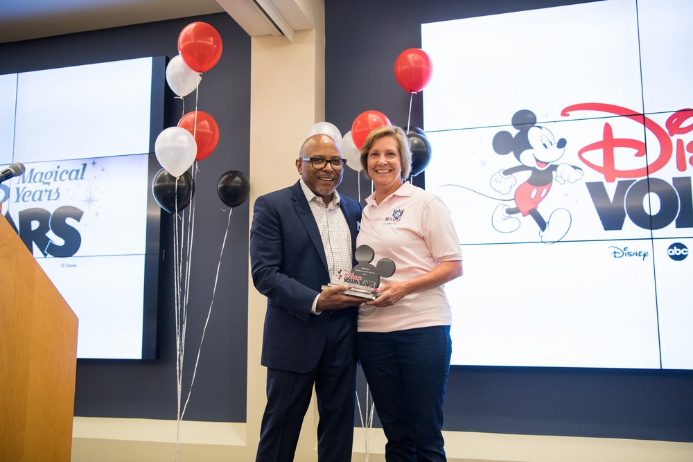 "At ESPN, volunteerism is at the core of our culture" - ESPN Front Row