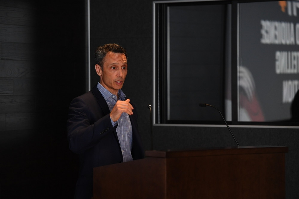 Jimmy Pitaro Meets the Media at ESPN Football Media Day - ESPN Front Row