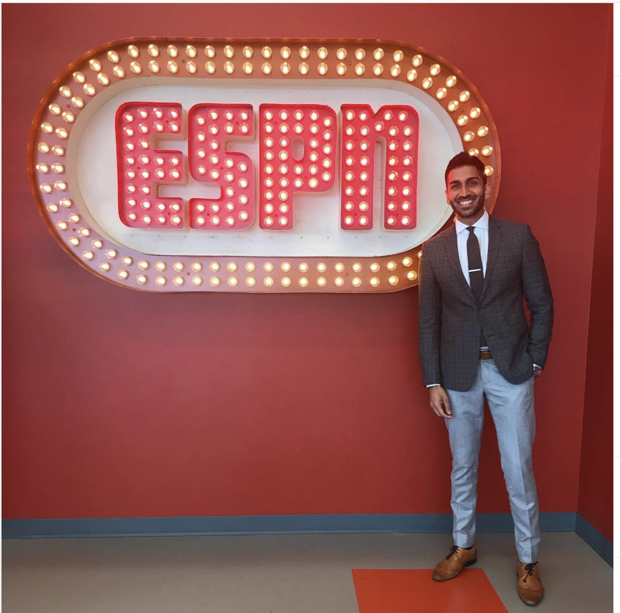 Former TSN Anchor Nabil Karim Makes His SportsCenter Debut Today - ESPN ... Former TSN Anchor Nabil Karim Makes His SportsCenter Debut Today - ESPN ...