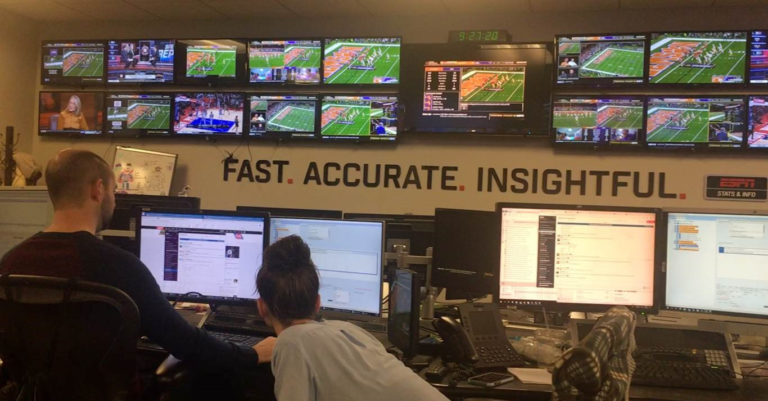 How ESPN’s Stats & Info Group Keeps 17 Simultaneous "BottomLines ...