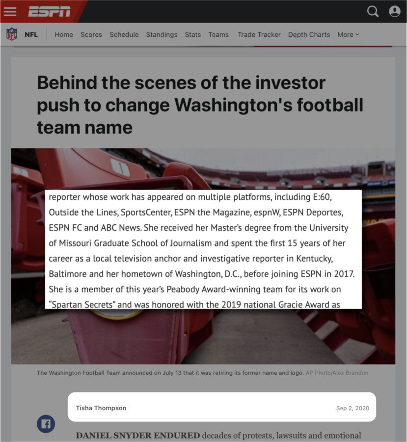 Journalism at ESPN: A Visual Snapshot - ESPN Front Row