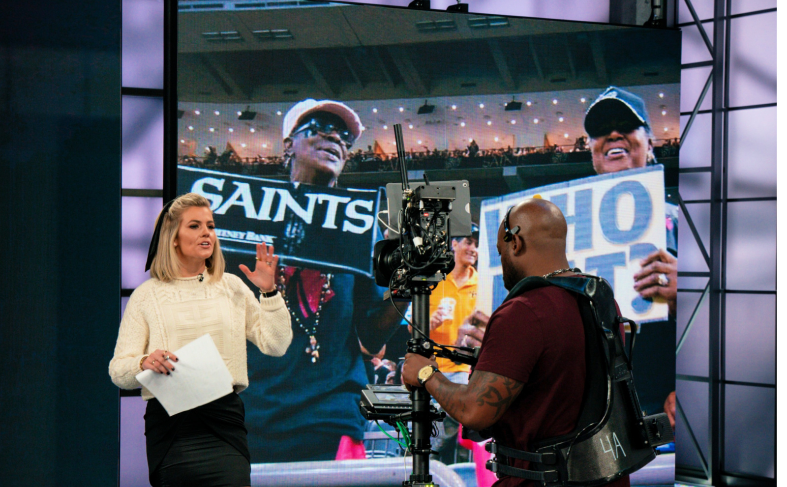 See Sunday NFL Countdown From A Steadicam Operator's Perspective - ESPN ...