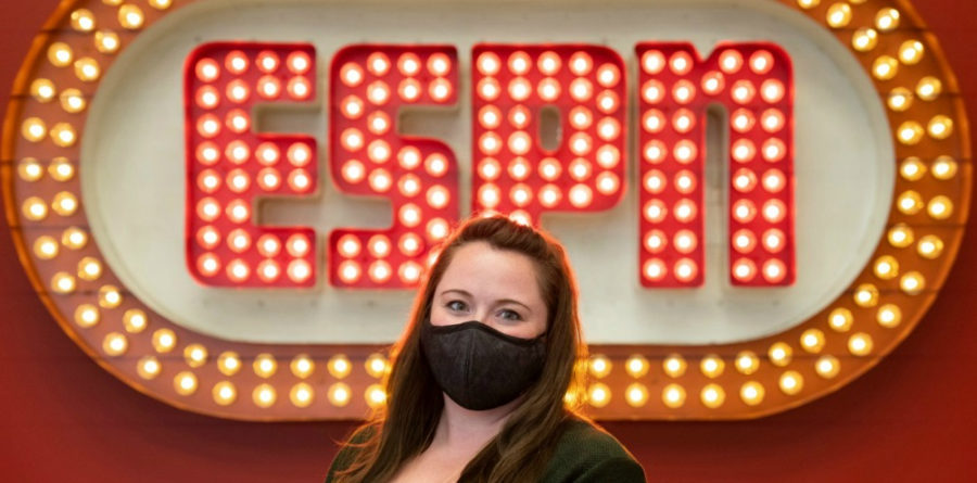 Moving Ahead In The Action With...Kelly Carey - ESPN Front Row