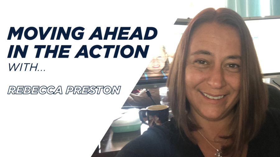 Moving Ahead In The Action With...Rebecca Preston - ESPN Front Row