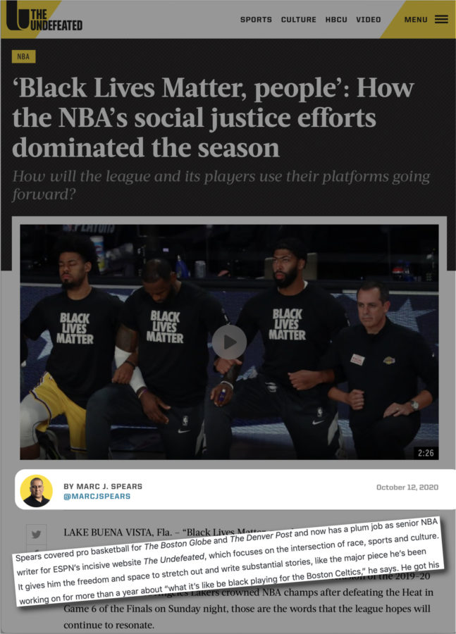 Journalism at ESPN: A Visual Snapshot - ESPN Front Row