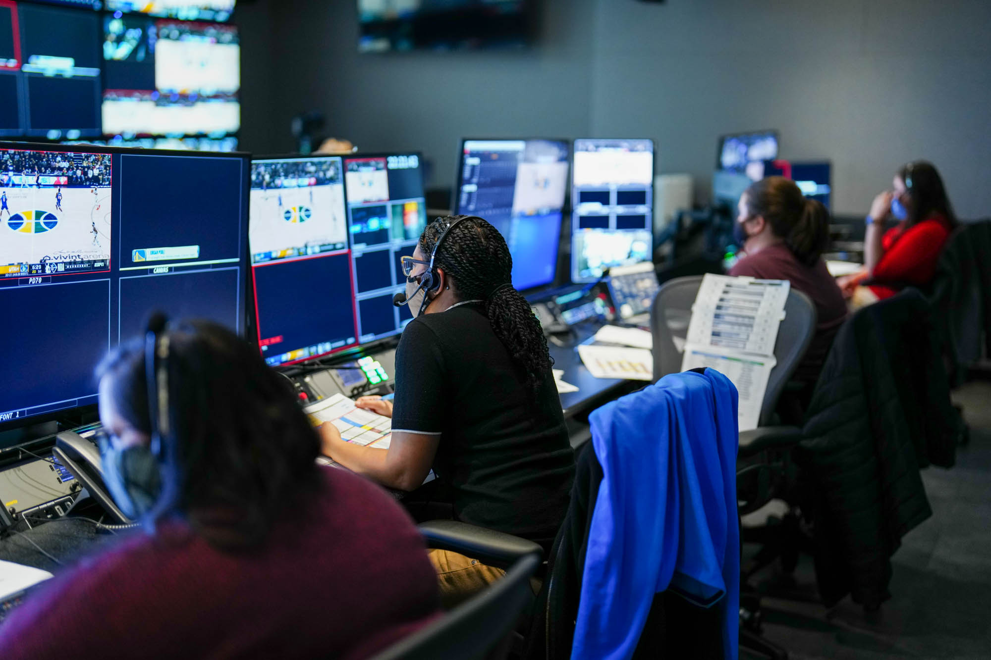 That’s A W! Go Behind The Scenes As ESPN Produces First NBA Game ...