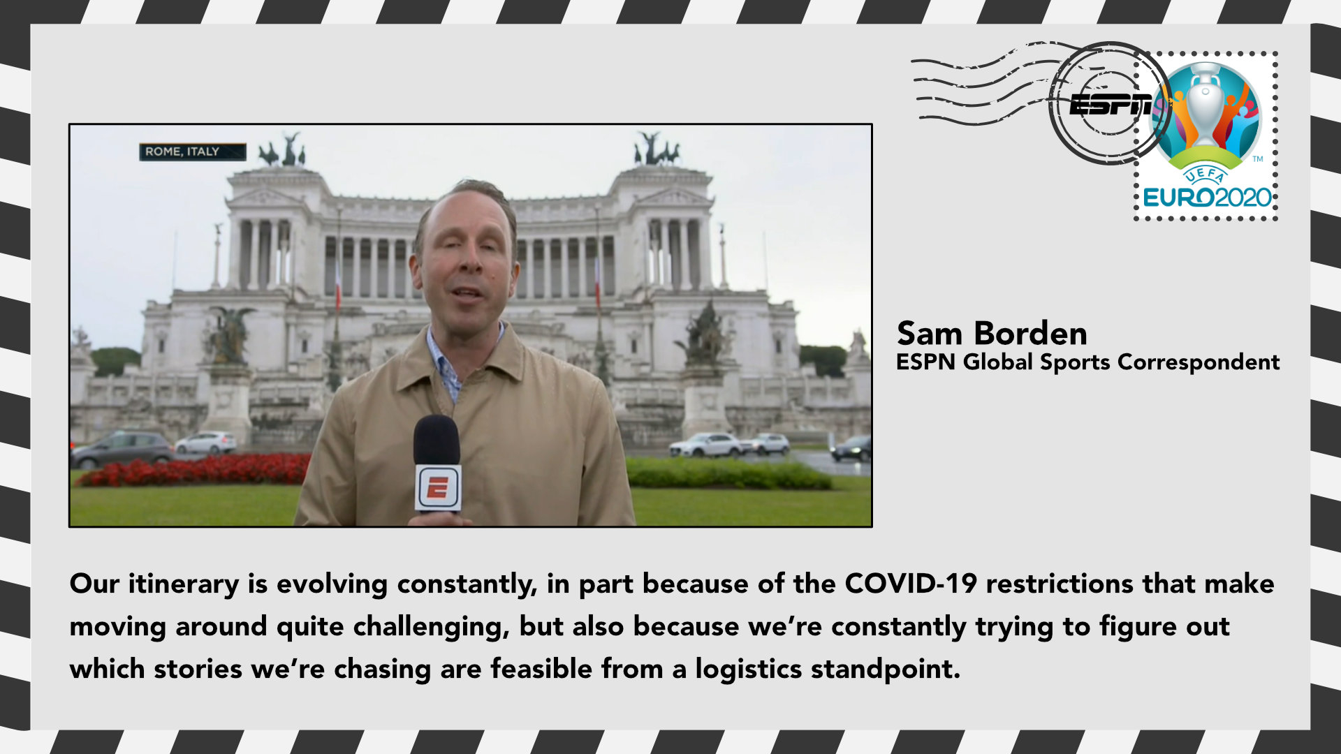 #EURO2020 Postcard: ESPN's Sam Borden Sends Greetings From Rome - ESPN ...