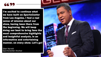 ESPN Signs Longtime SportsCenter Anchor Stan Verrett To New, Multi-Year ...