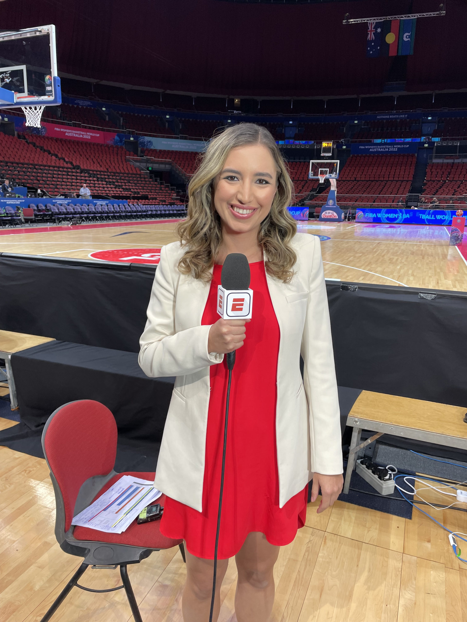 ESPN's Globetrotter Alexa Philippou Scores With Her FIBA Women's ...