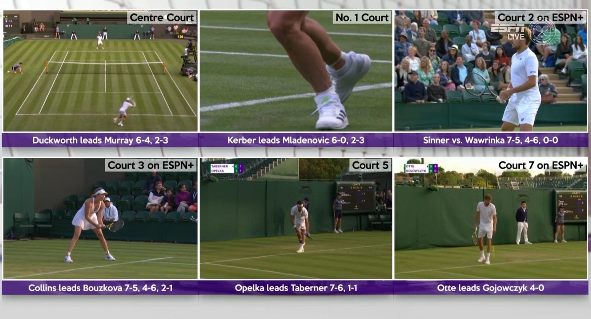 Scheduling Wimbledon Across Platforms Showcases ESPN’s Versatility And ...