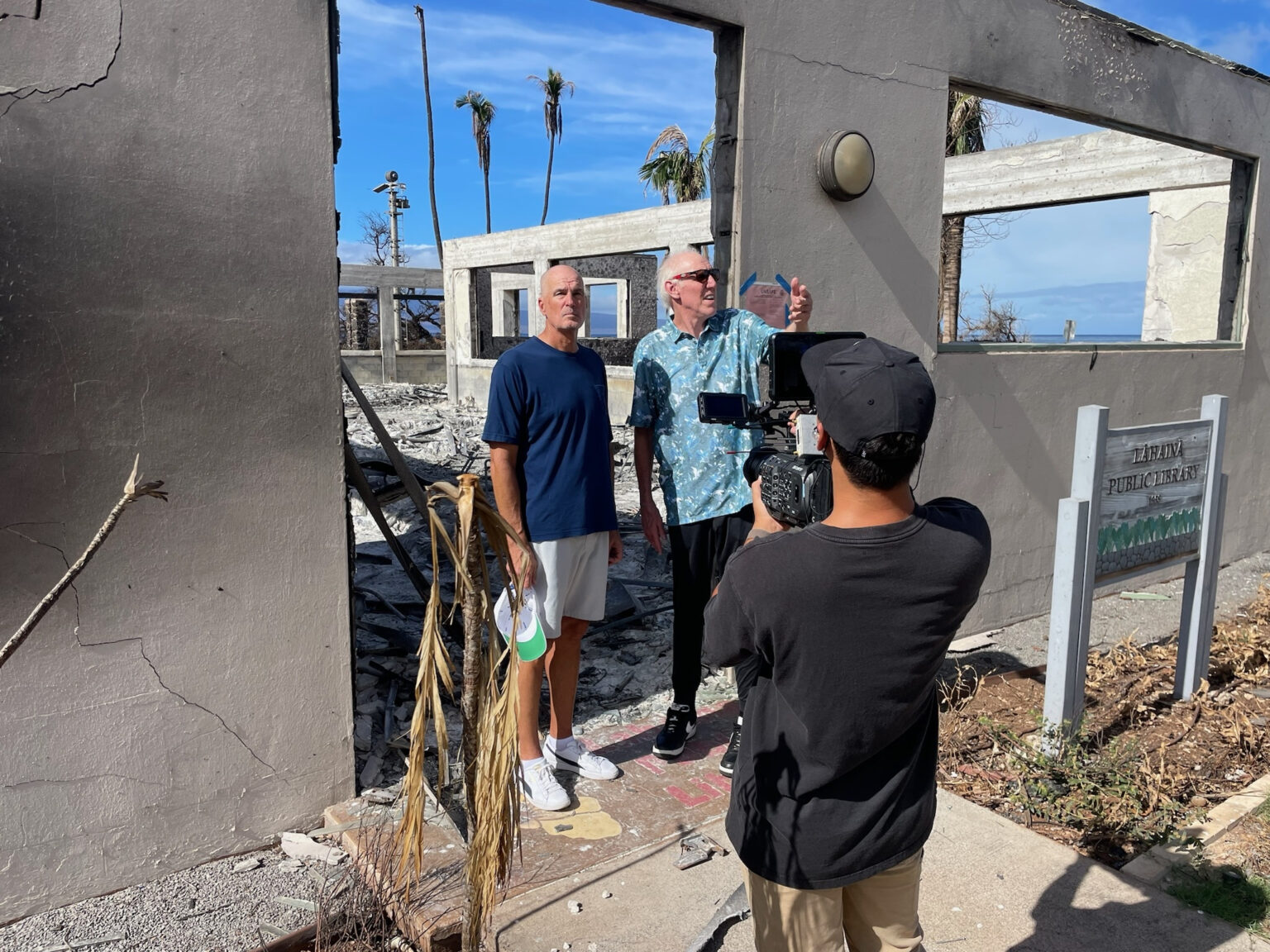 ESPN Analysts Visit Rebuilding Island Before Covering Relocated Maui ...