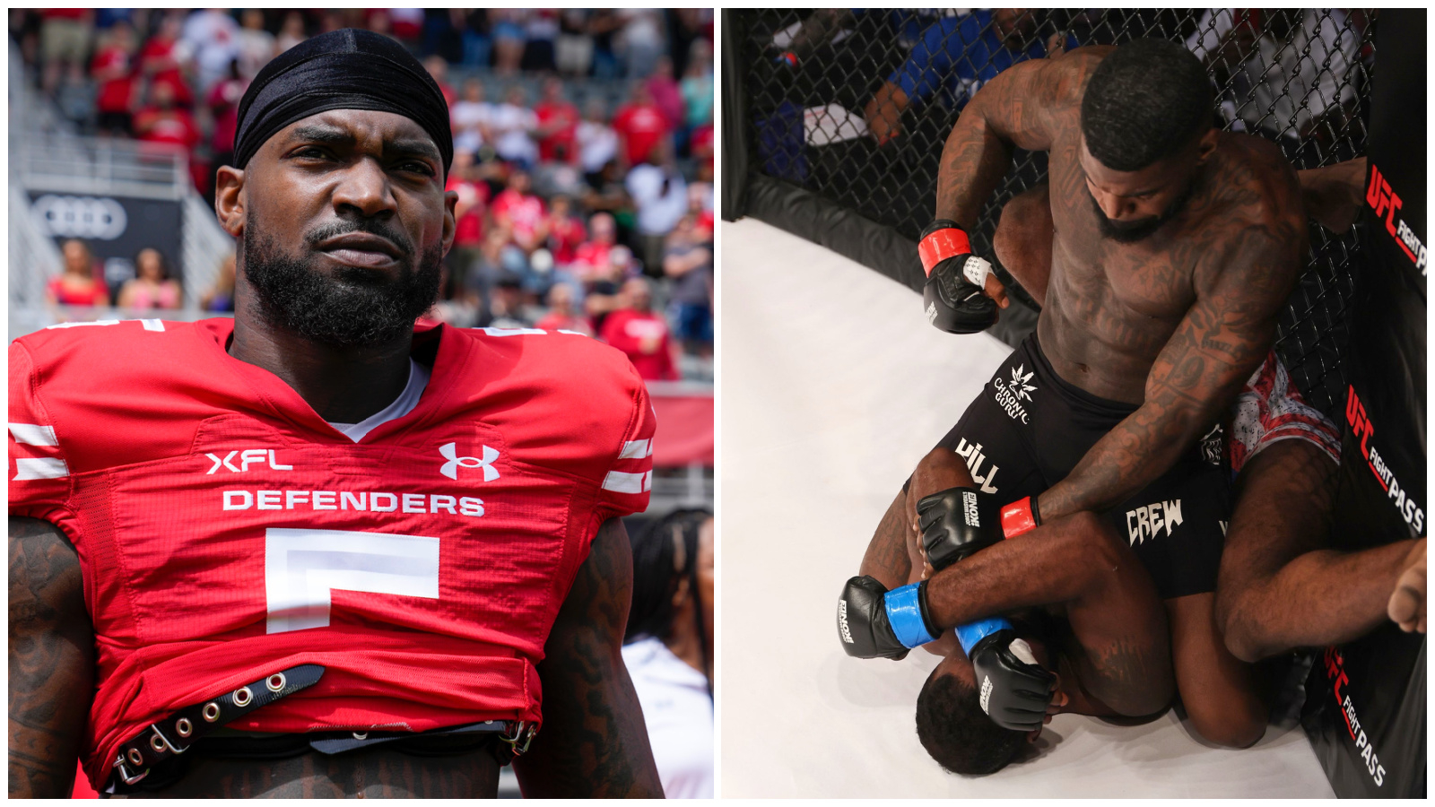 XFL Star Vies For Football Championship Even While Striving For Octagon ...