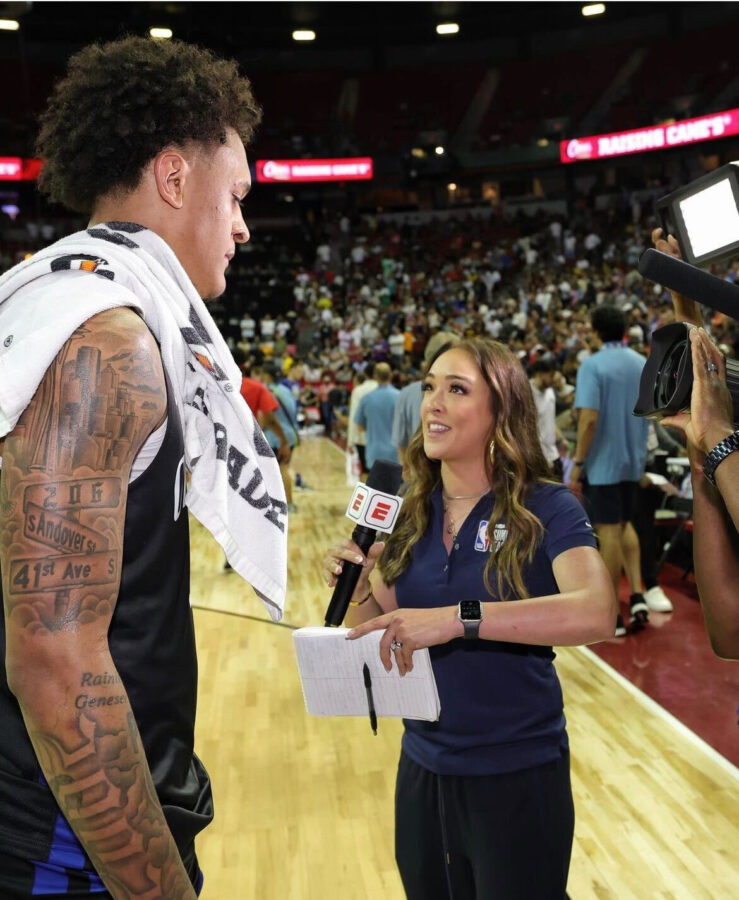 Cassidy Hubbarth is Ready for NBA2K24 Summer League - ESPN Front Row