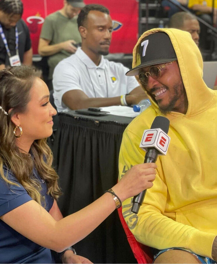 Cassidy Hubbarth is Ready for NBA2K24 Summer League - ESPN Front Row