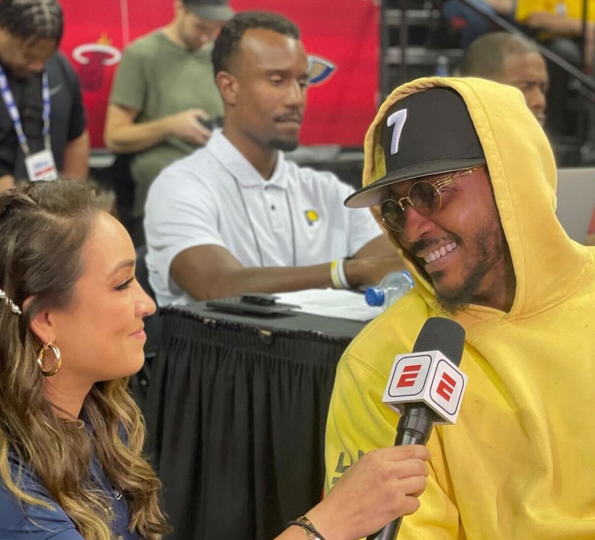 Cassidy Hubbarth is Ready for NBA2K24 Summer League - ESPN Front Row